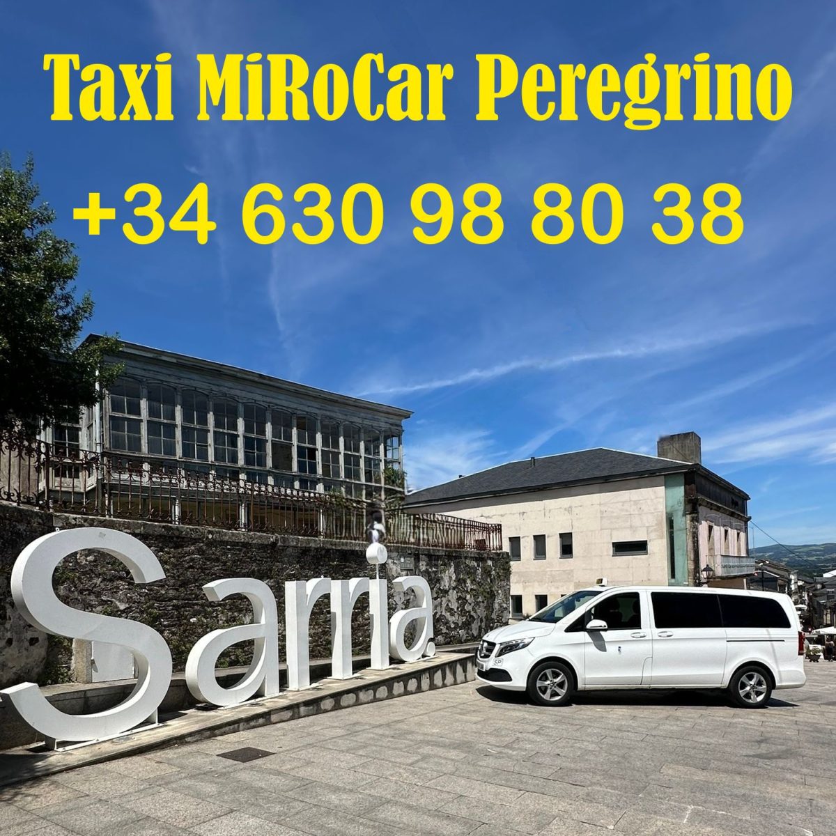 Taxi MiRoCar Peregrino: Transporte y Viajes en Sarria